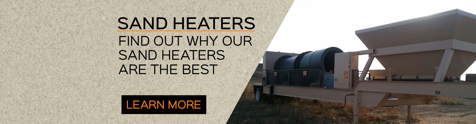 Sand Heaters and Asphalt Plants - DCR, Inc.